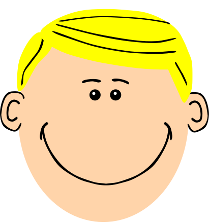 Smiling Cartoon Head Clip Art Image - ClipSafari