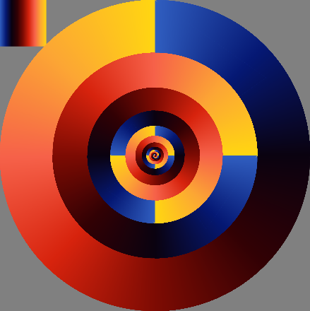 Conic Gradient Composition Clip Art Image - ClipSafari