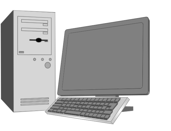 Desktop Computer Clip Art Image - ClipSafari