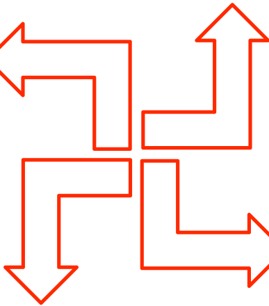 L-shaped arrow set Clip Art Image - ClipSafari