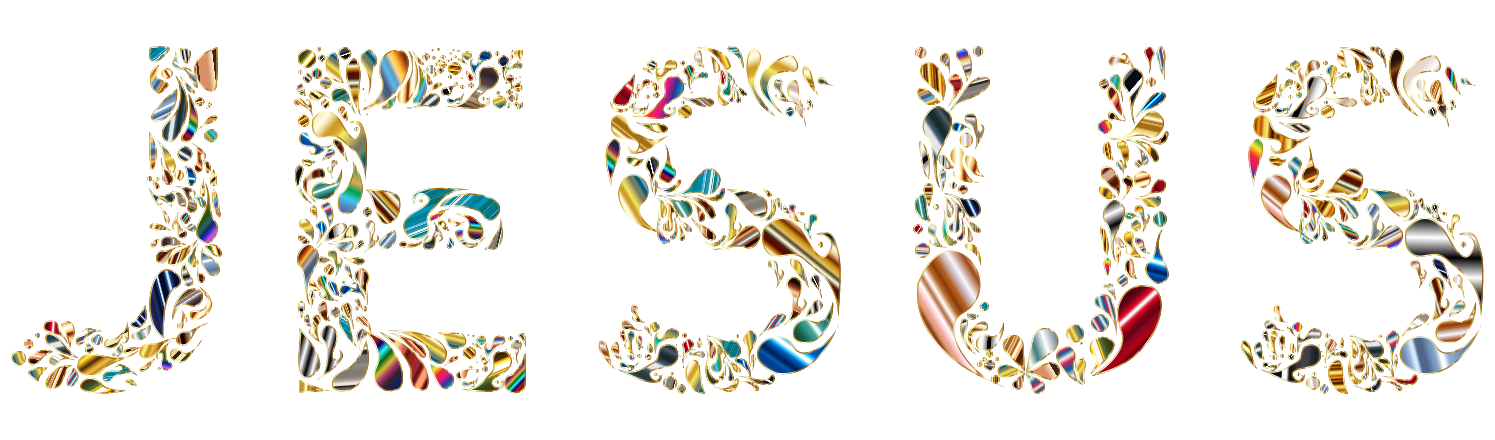 Jesus Typography Clip Art Image - ClipSafari