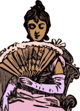 Fancy Lady Clip Art Image - ClipSafari