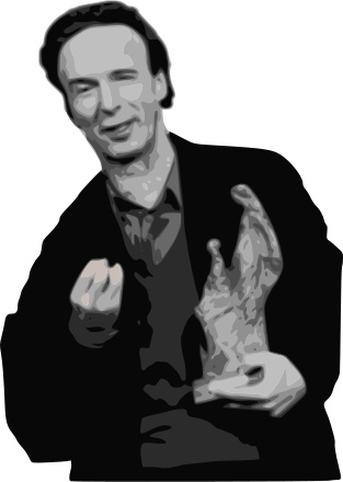 Man holding statue Clip Art Image - ClipSafari