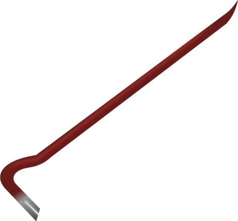 Red Crowbar Clip Art Image - ClipSafari