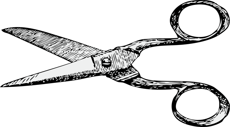 Black Scissors Clip Art Image - ClipSafari