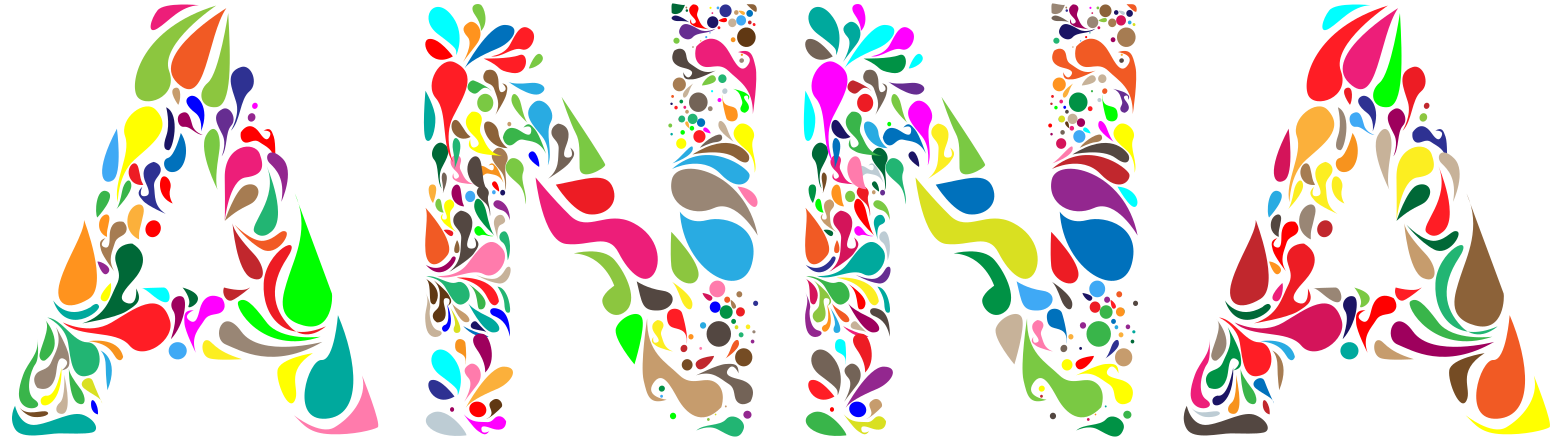Anna Typography Clip Art Image - ClipSafari