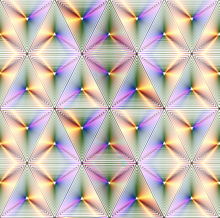 Rainbow Triangle Pattern Clip Art Image - ClipSafari