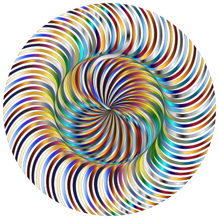 Rainbow Swirl Clip Art Image - ClipSafari