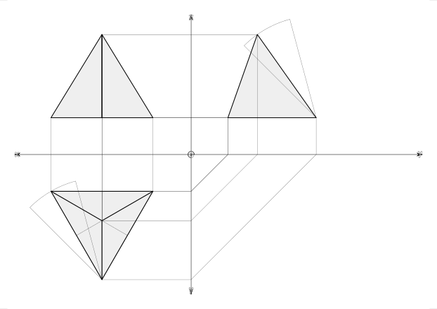 Geometric Drawing of Triangles Clip Art Image - ClipSafari
