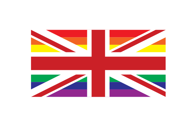 Rainbow England Flag Clip Art Image - ClipSafari