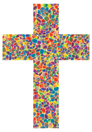Colorful Cross Clip Art Image - ClipSafari