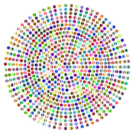 Colorful Dots Clip Art Image - ClipSafari
