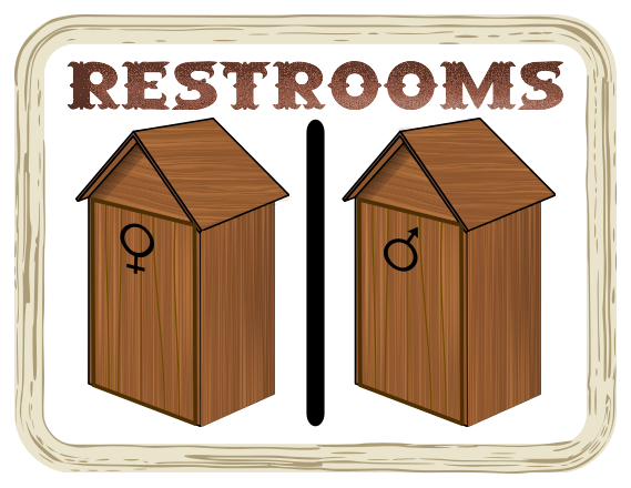 Restrooms Clip Art Image - ClipSafari