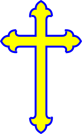 Yellow Cross Clip Art Image - ClipSafari