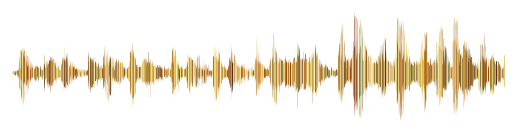 Golden Sound Wave Clip Art Image - ClipSafari