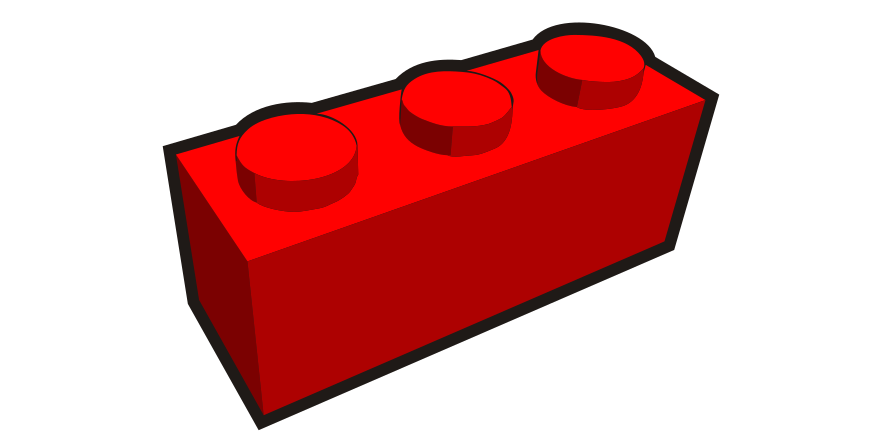 Red Lego Brick Clip Art Image - ClipSafari