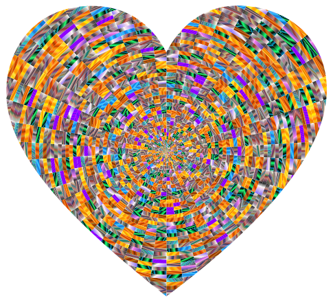 Heart of Many Colors Clip Art Image - ClipSafari