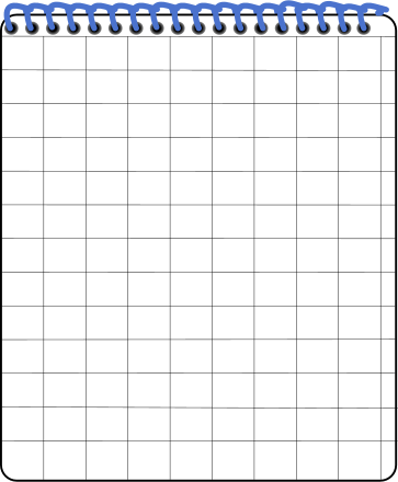 Blue and White Notepad Clip Art Image - ClipSafari