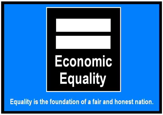 Economic Equality Poster Clip Art Image - ClipSafari
