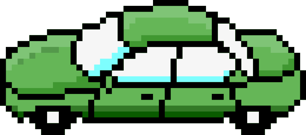 Pixel Car Icon Clip Art Image - ClipSafari