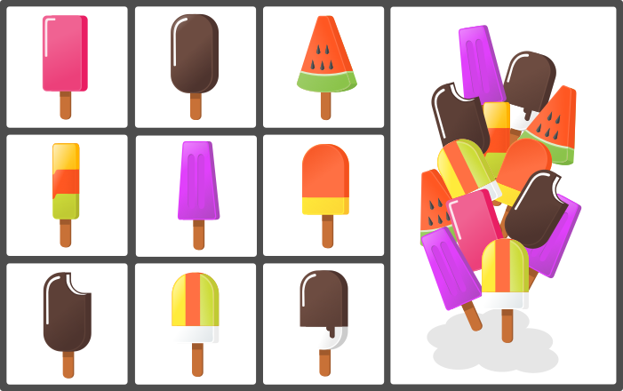 Popsicles Clip Art Image - ClipSafari