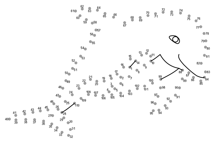 Connect The Dots Dolphin Clip Art Image ClipSafari