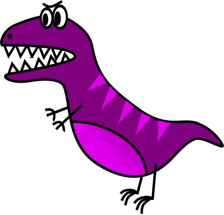 Purple Dinosaur Clip Art Image - ClipSafari