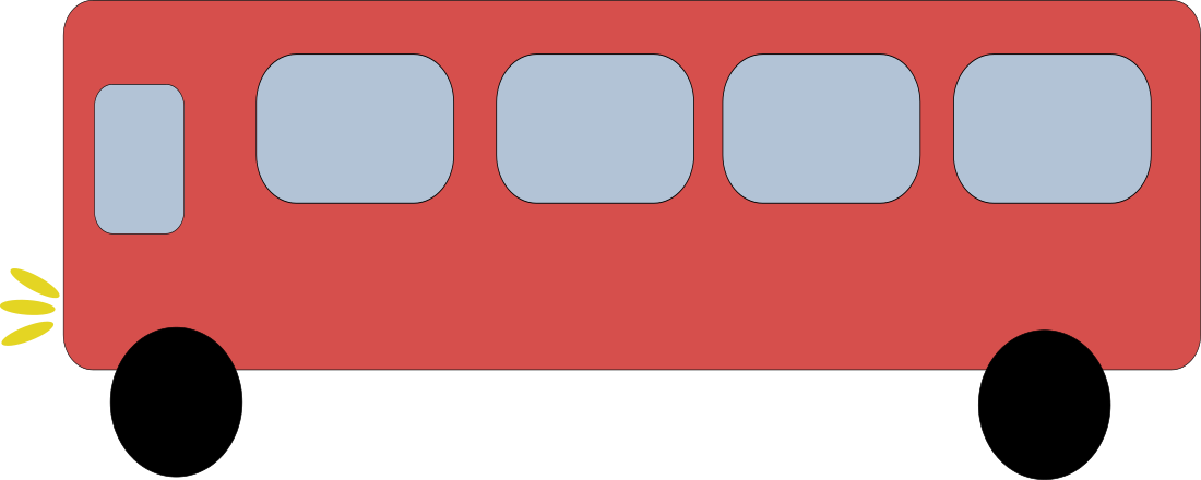 Red Bus Clip Art Image - ClipSafari