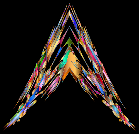 Colorful Arrowhead Clip Art Image - ClipSafari