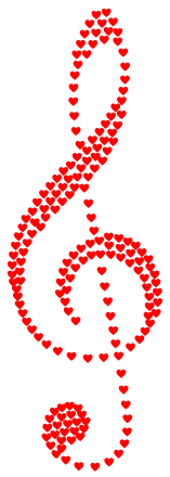 Heart Clef Note Clip Art Image - ClipSafari