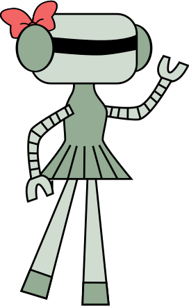 Female Robot Clip Art Image - ClipSafari