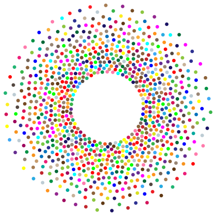 Colorful Dots Clip Art Image - ClipSafari