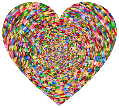 Heart of Many Colors Clip Art Image - ClipSafari