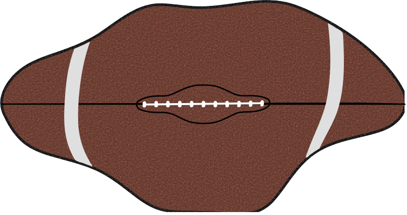 Deflated Football Clip Art Image - ClipSafari