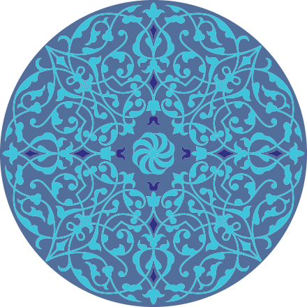 Blue Geometric Pattern Clip Art Image - ClipSafari