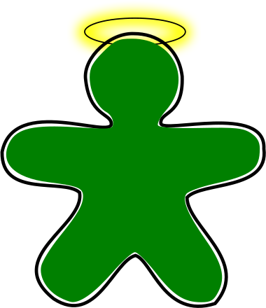Green Angel Clip Art Image - ClipSafari