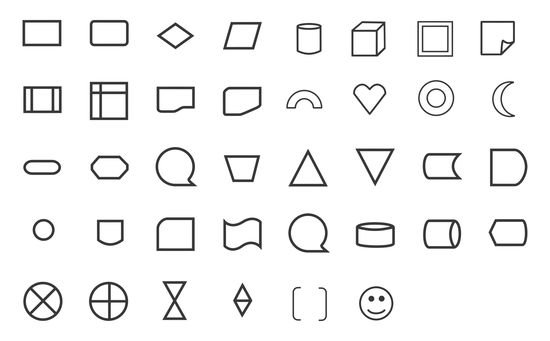 Basic Shapes Clip Art Image ClipSafari