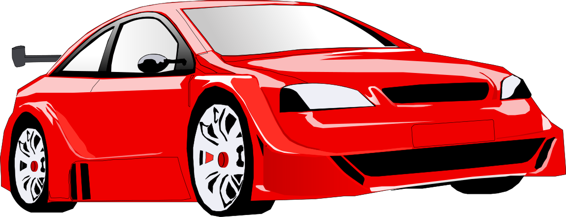 Red Sports Car Clip Art Image - ClipSafari