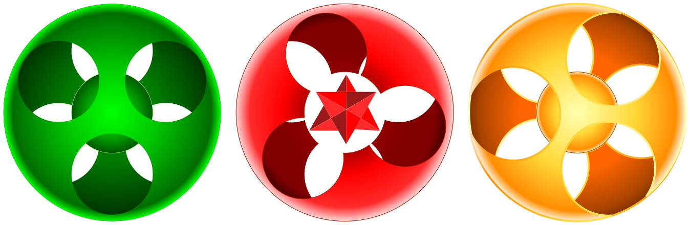 Three Colorful Circles Clip Art Image - ClipSafari