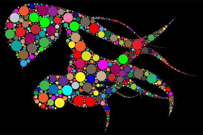 Bee Dots Art Clip Art Image - ClipSafari