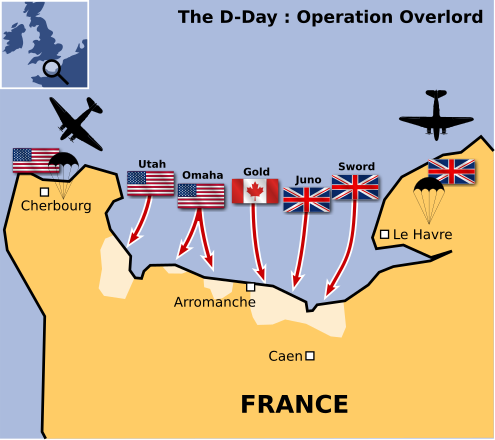The D-Day: Operation Overlord Clip Art Image - ClipSafari