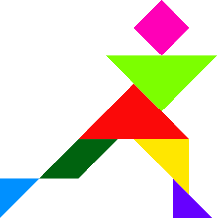 Colorful Tangram Clip Art Image - ClipSafari