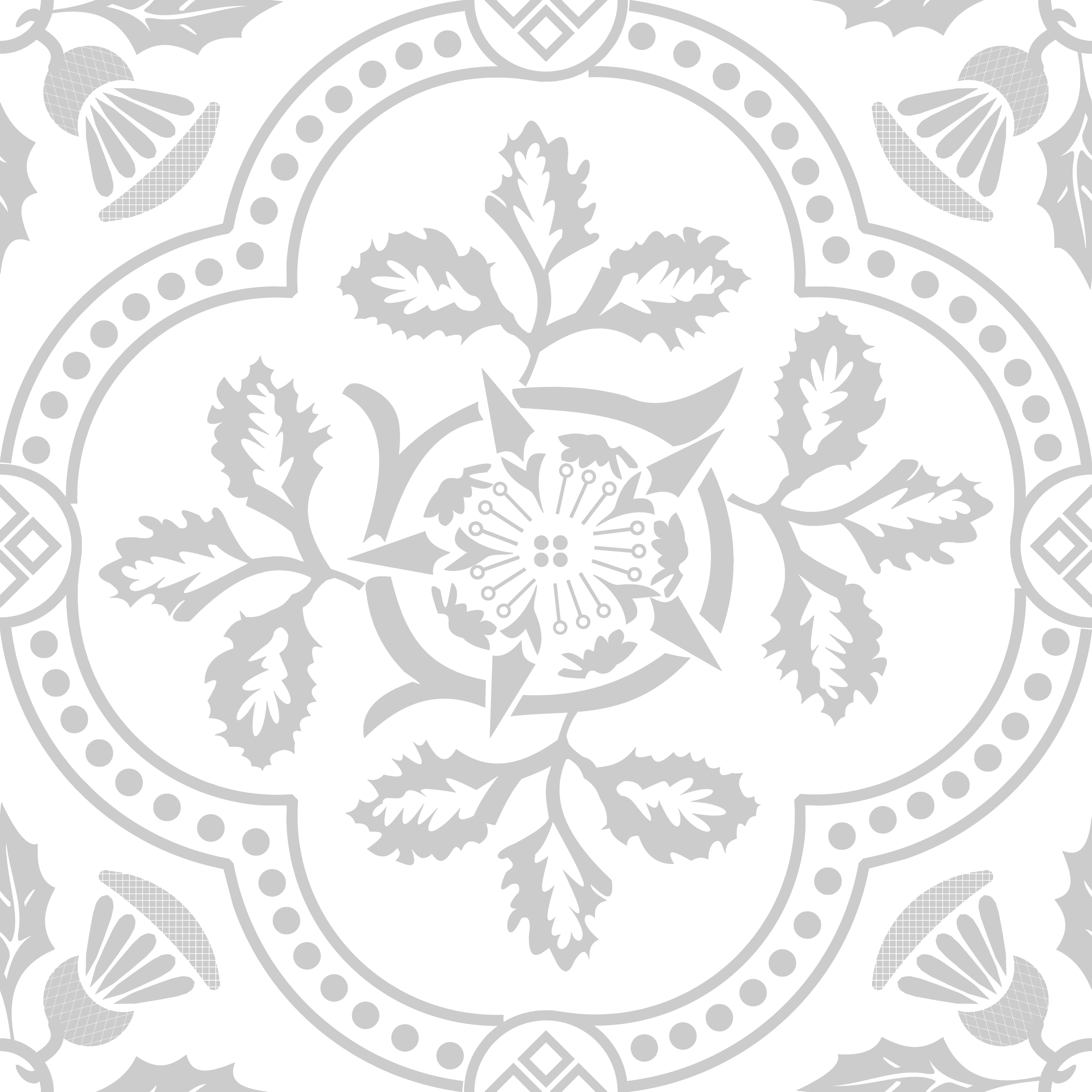 Decorative Floral Design Clip Art Image ClipSafari