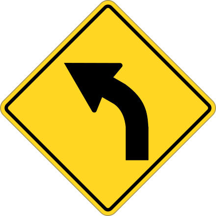 Yellow Arrow Sign Clip Art Image - ClipSafari
