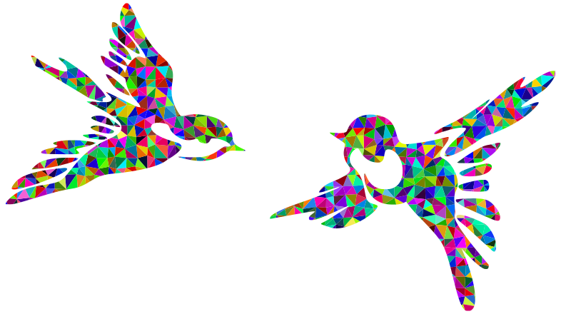 Colorful Birds Clip Art Image - ClipSafari