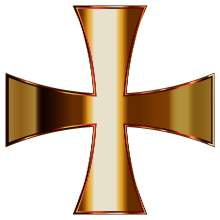 Gold Cross Clip Art Image - ClipSafari