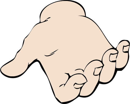 Hand pointing Clip Art Image - ClipSafari