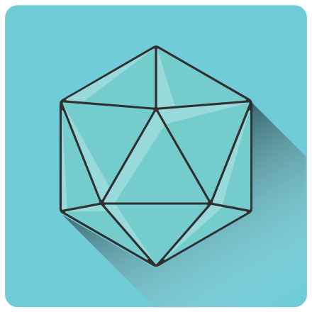 Blue Crystal Shape Clip Art Image - ClipSafari