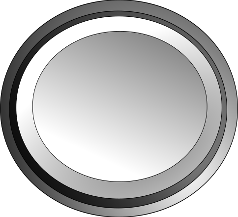 Round Mirror Clip Art Image - ClipSafari