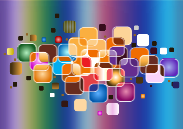 Colorful Wallpaper Clip Art Image - ClipSafari